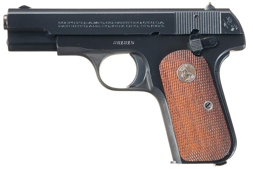 Colt 1903 Pocket Hammerless Pistol 380 ACP | Rock Island Auction
