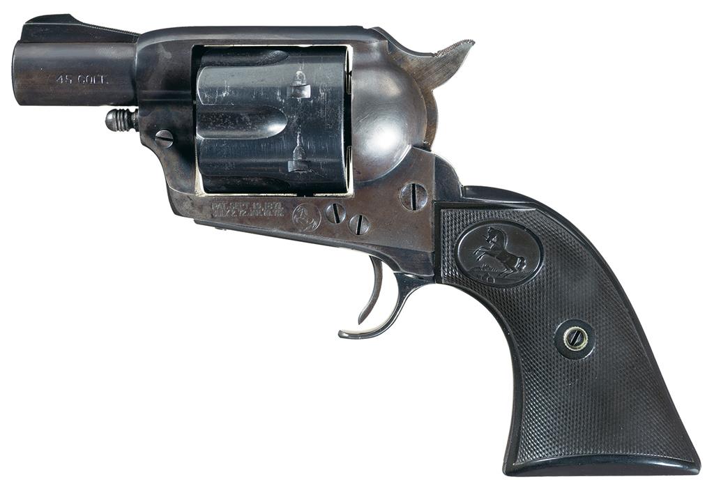 Unique Fitzgerald Style Custom Colt Single Action Army Revolver | Rock ...