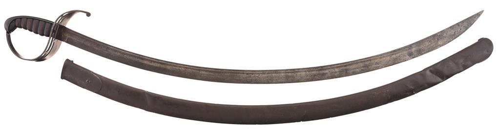 Rare Virginia Manufactory 'Hessian' Cavalry Sword with Scabbard | Rock ...