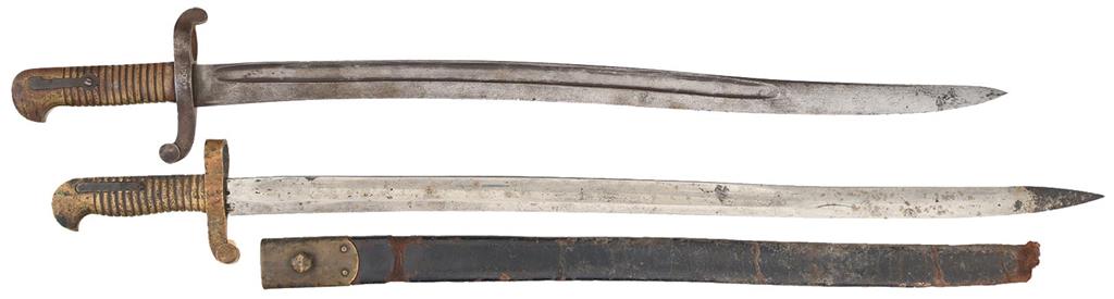 Two Civil War Era Bayonets | Rock Island Auction