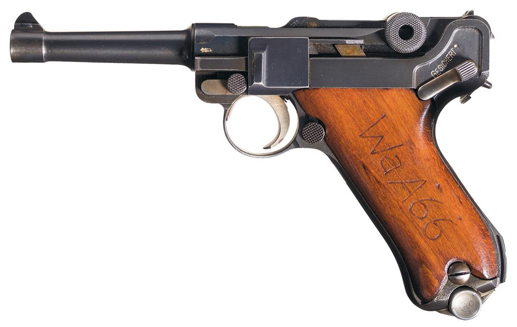 Rare Documented Mauser Prototype Luger Pistol | Rock Island Auction