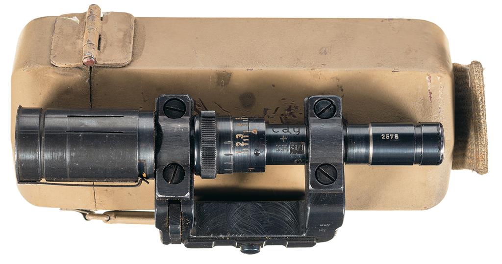 Nazi German 'cag' Code ZF-41/1 Sniper Scope with Mount, Sunshiel | Rock ...