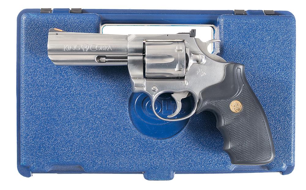 Excellent Colt King Cobra Double Action Revolver with Case | Rock ...