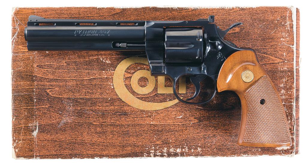Colt Python Double Action Revolver with Box | Rock Island Auction