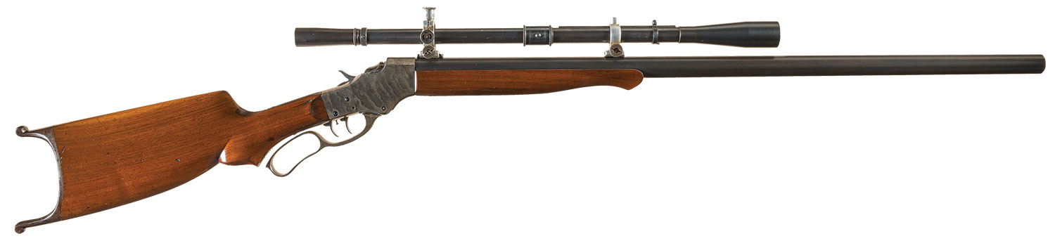 Pope Stevens Model 47 Single Shot Rifle with Scope | Rock Island Auction