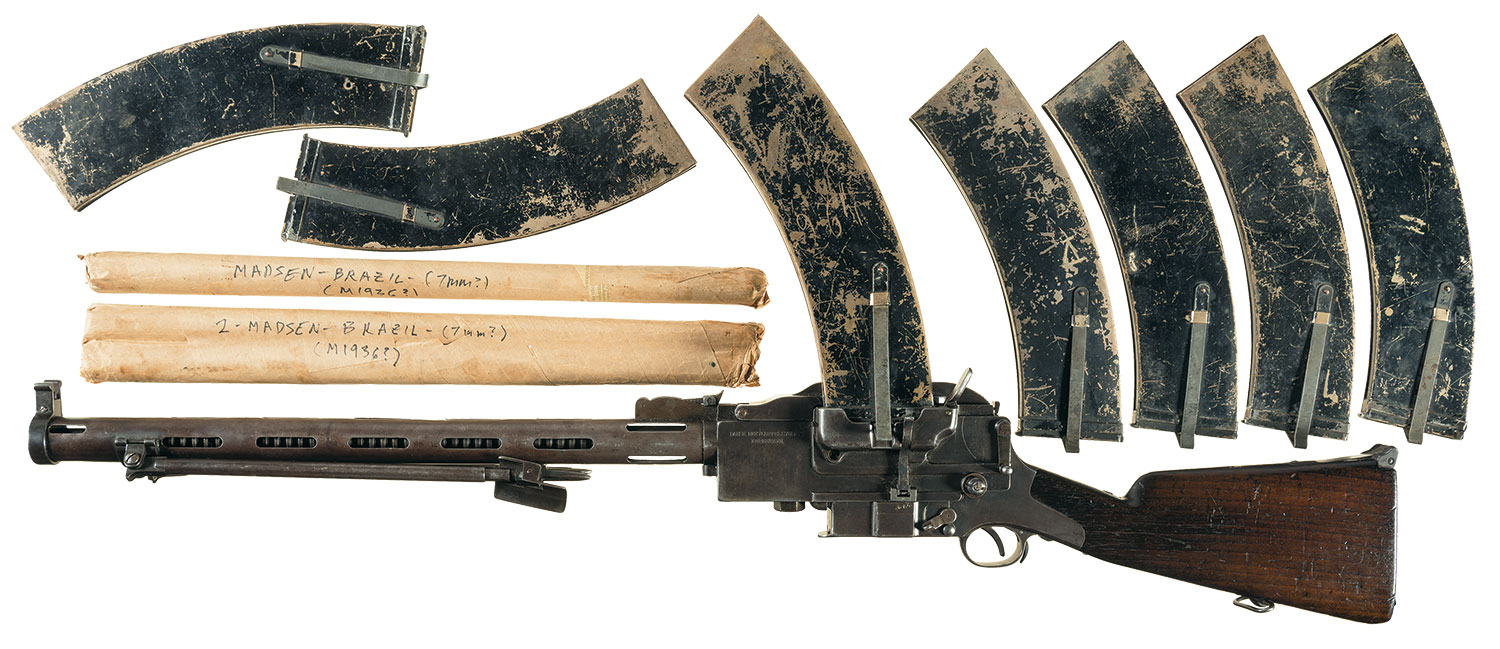 Madsen 1907 Machine gun 7 mm | Rock Island Auction