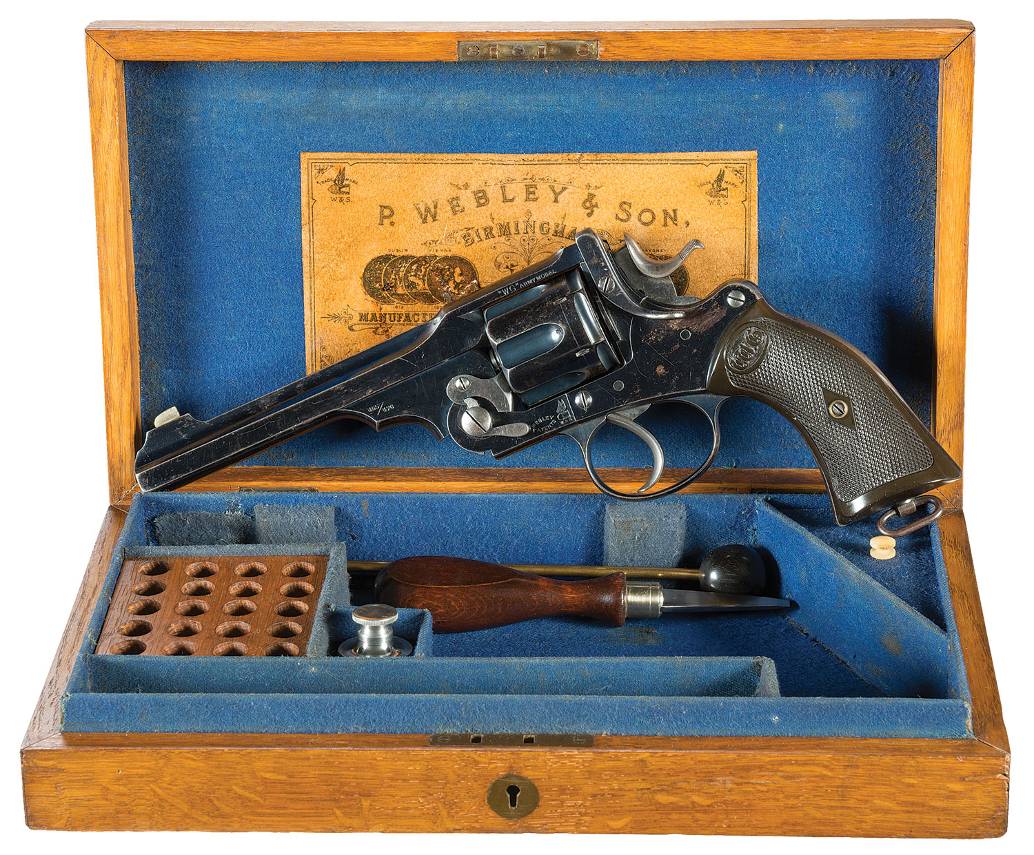 Webley WG Revolver 455/476 | Rock Island Auction