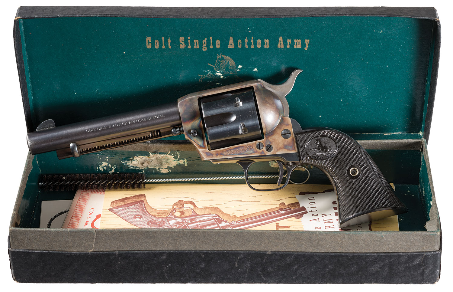 Colt Single Action Army Revolver 38 special | Rock Island Auction
