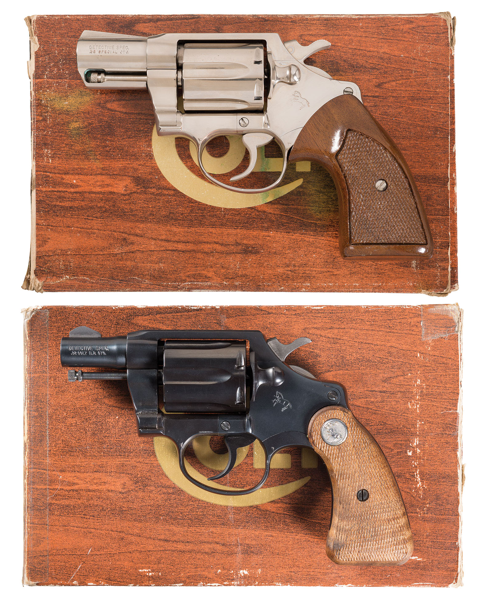Two Colt DA Revolvers w/ Boxes | Rock Island Auction