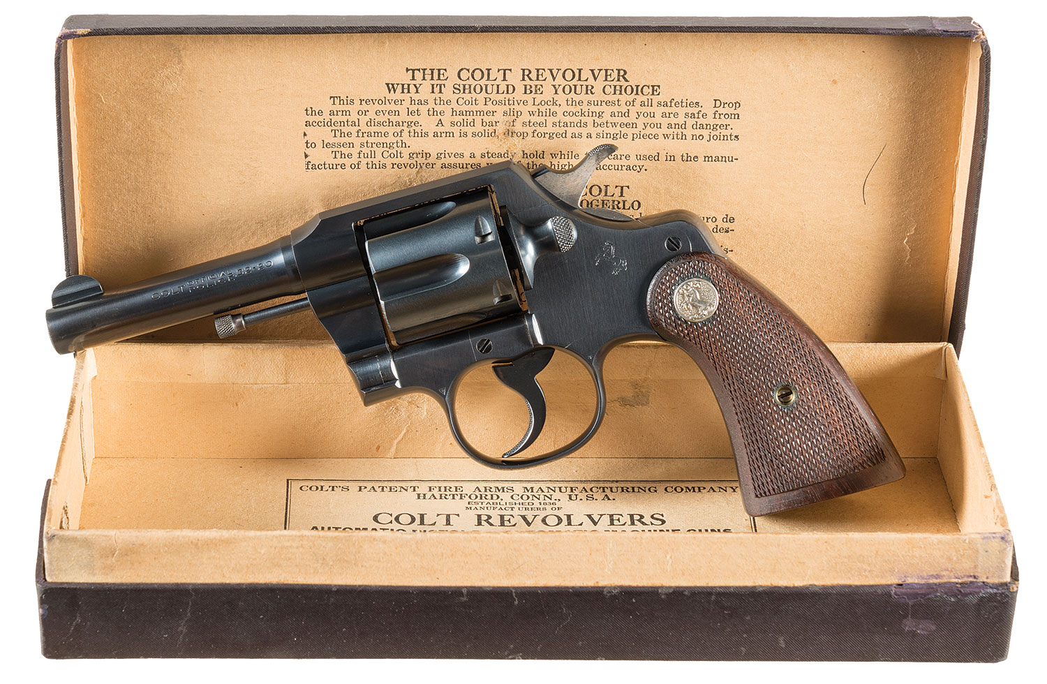 Colt Official Police Revolver 32-20 | Rock Island Auction