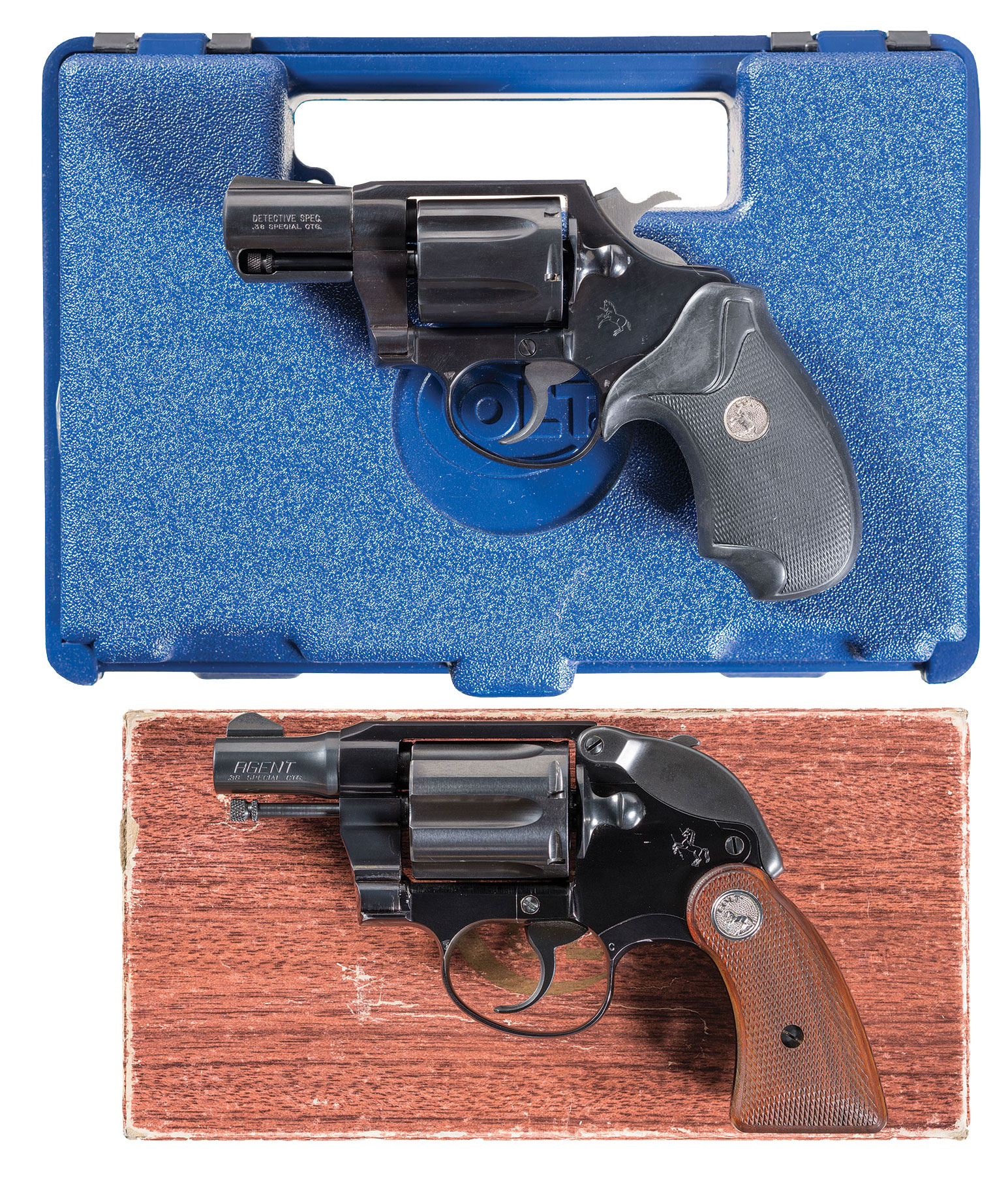 Two Colt DA Revolvers | Rock Island Auction