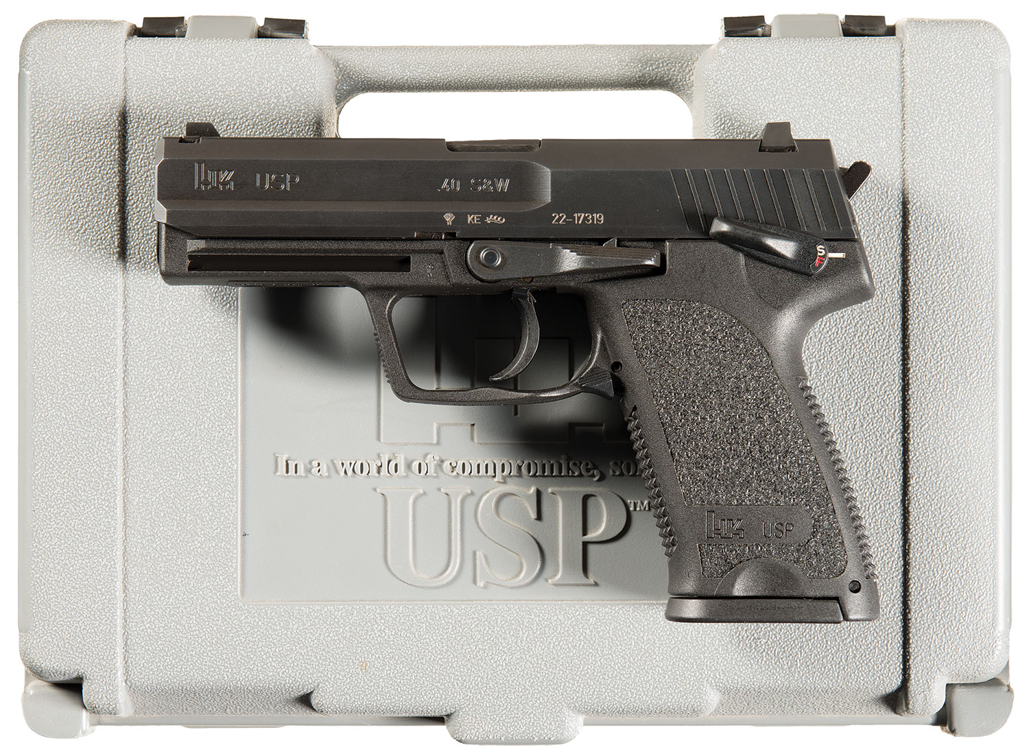 Heckler & Koch USP 40 Semi-Automatic Pistol with Case | Rock Island Auction