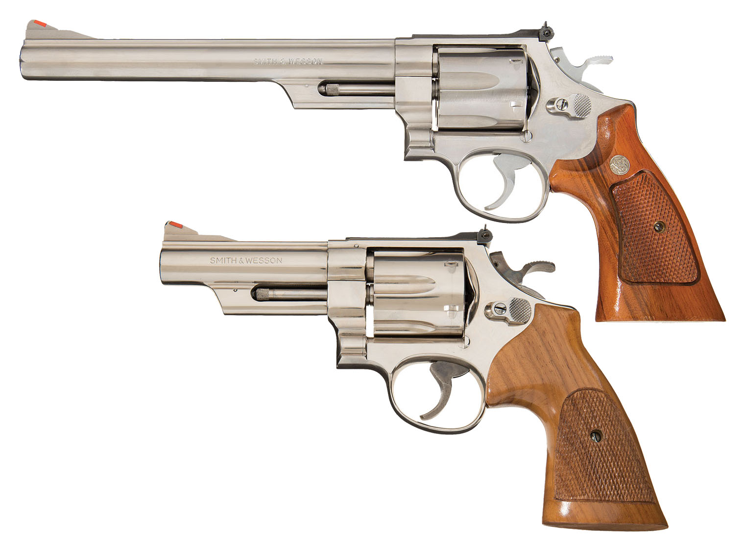 Two Smith & Wesson DA Revolvers | Rock Island Auction