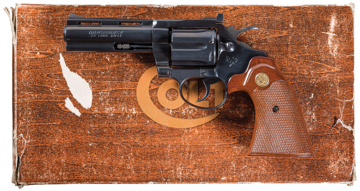 Colt Diamondback Double Action Revolver with Box | Rock Island Auction