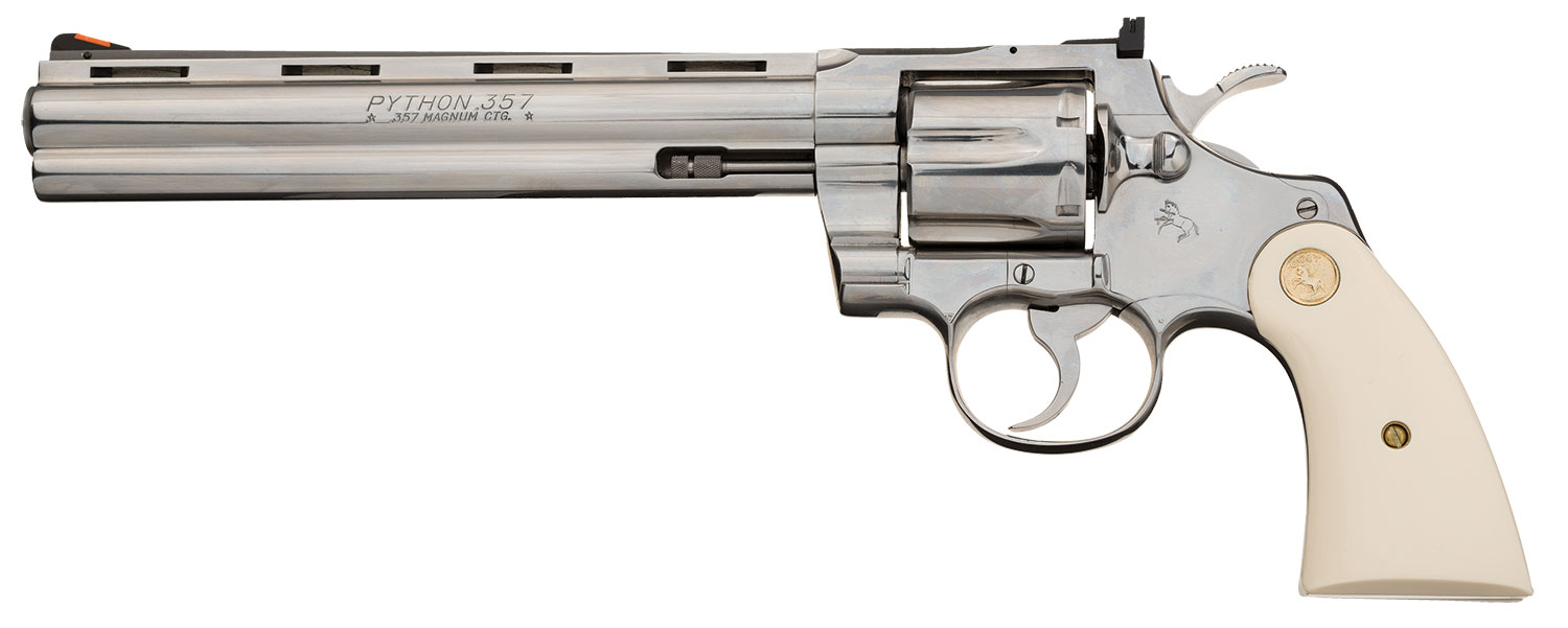 Stainless Steel Colt Python Double Action Revolver | Rock Island Auction