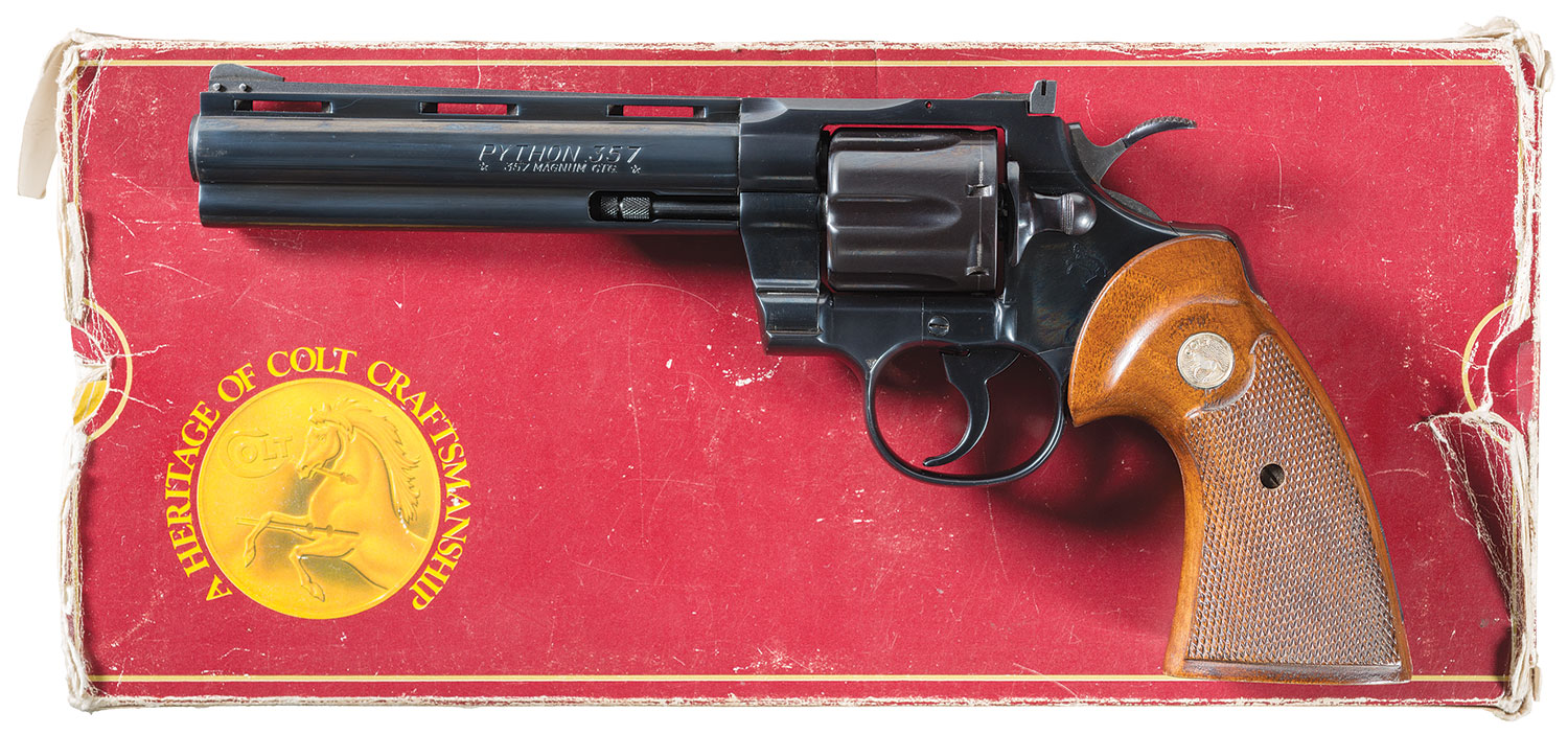 Colt Python Double Action Revolver with Box | Rock Island Auction