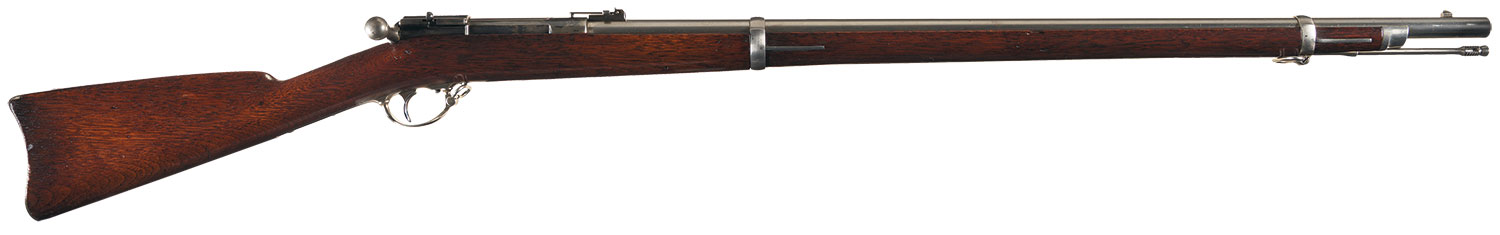 U.S. Springfield Model 1871 Ward-Burton Bolt Action Trials Rifle | Rock ...