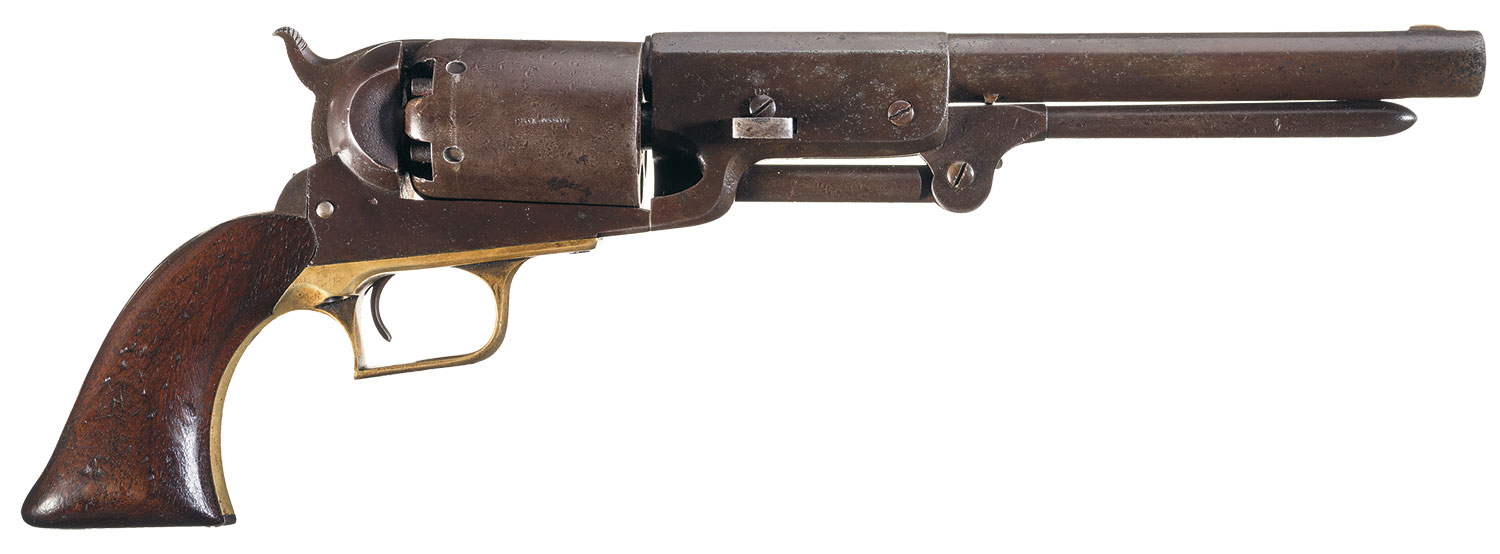 Historic Colt Company A No. 126 Walker Model Percussion Revolver | Rock ...