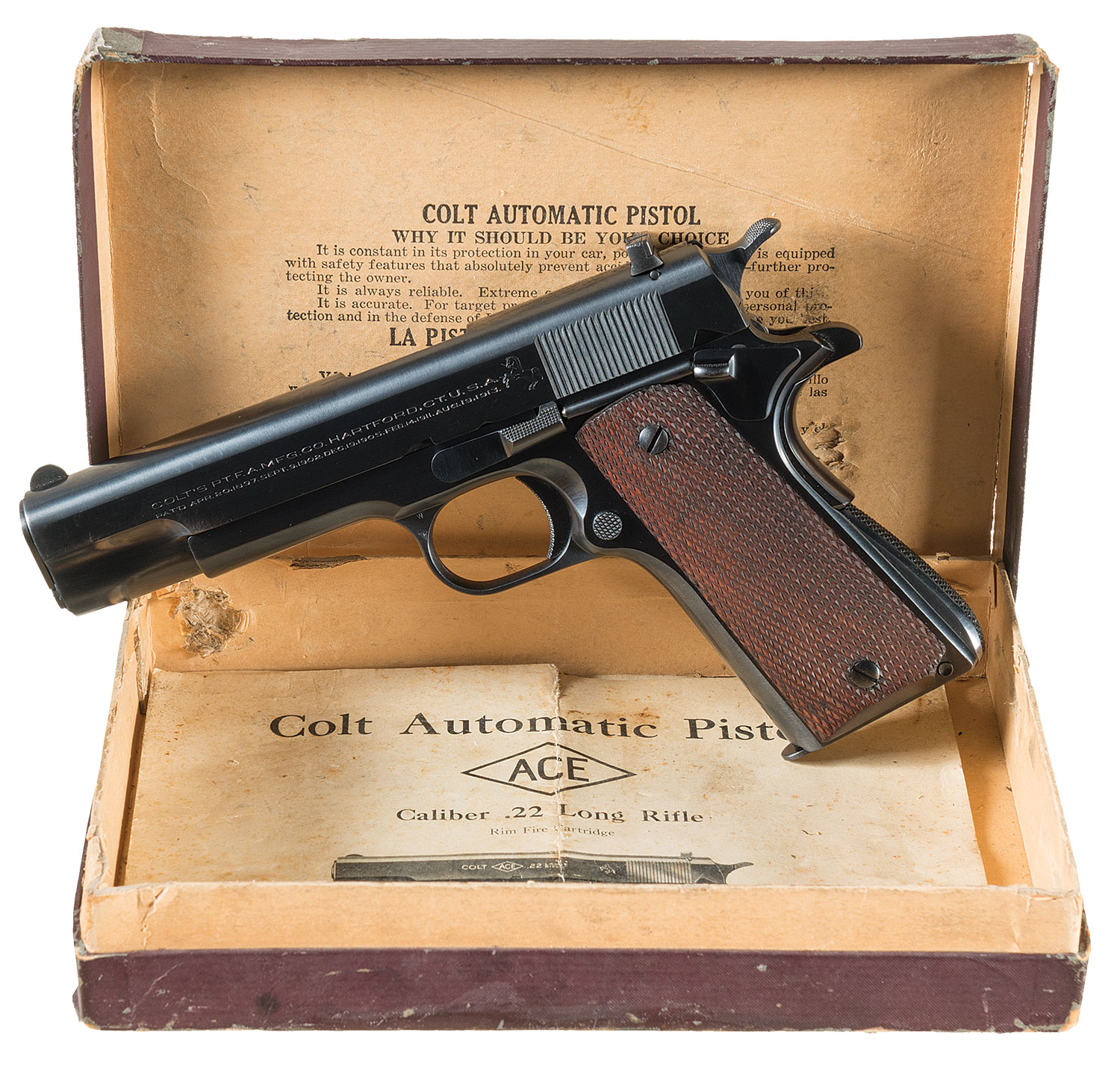 Colt Ace Pistol 22 LR | Rock Island Auction