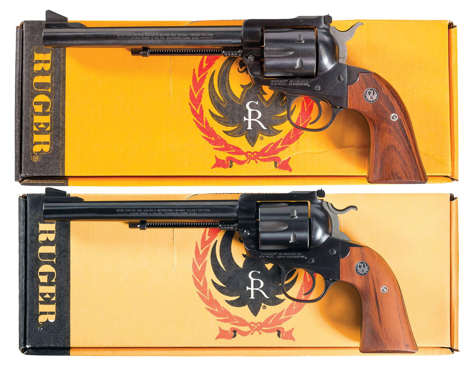 Two Ruger Single Action Revolvers w/ Boxes | Rock Island Auction