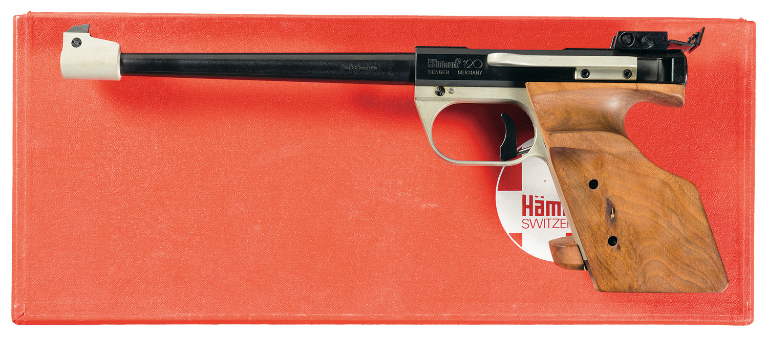 Hammerli Model 120-2 Single Shot Pistol with Box | Rock Island Auction