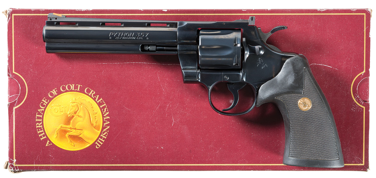 Colt Python Double Action Revolver with Box | Rock Island Auction