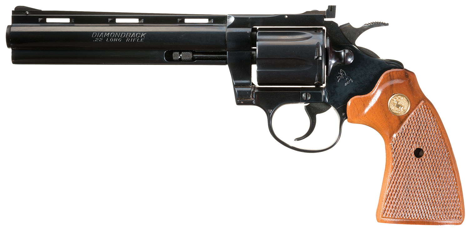 Colt Diamondback Double Action Revolver in 22 LR Caliber | Rock Island ...