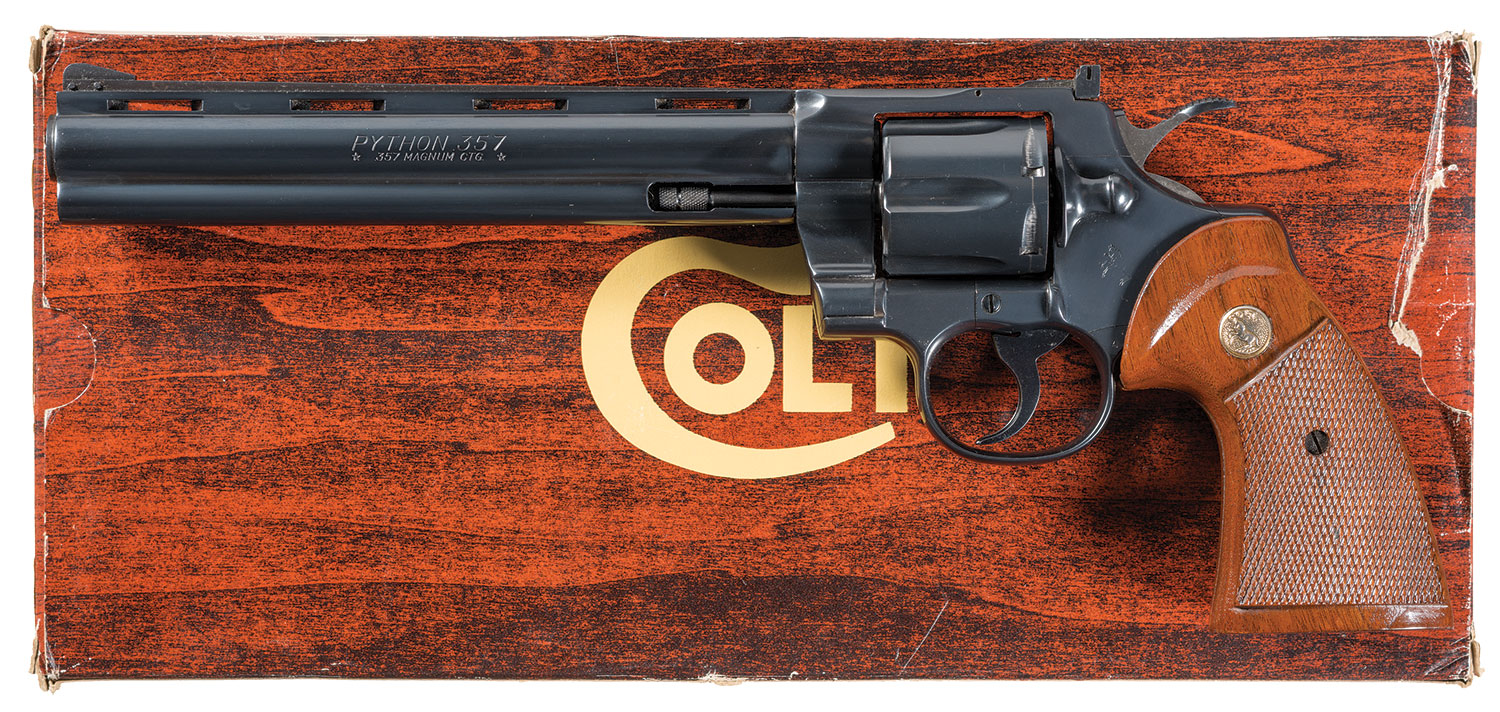 Colt Python Double Action Revolver with Original Box | Rock Island Auction