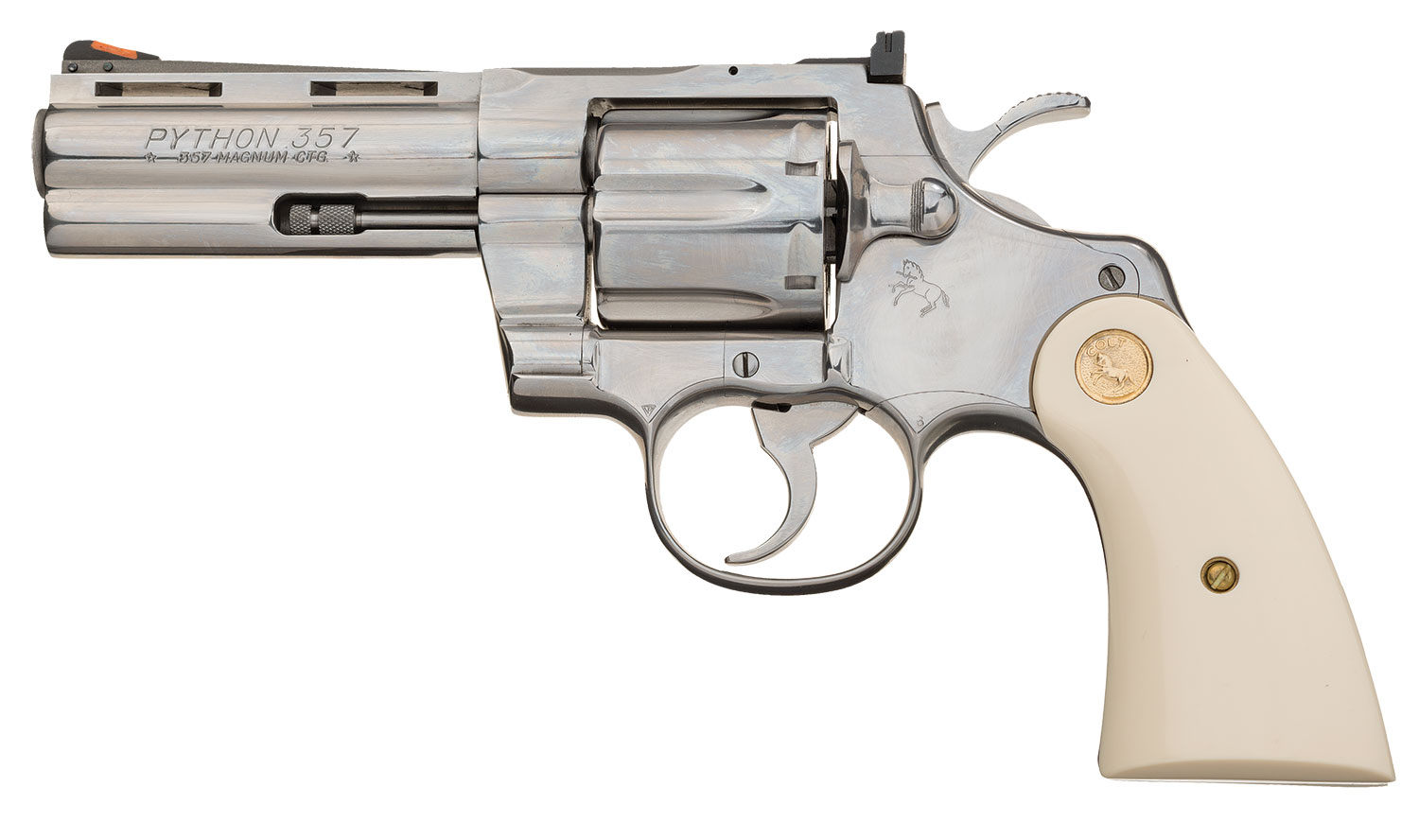 Stainless Steel Colt Python Double Action Revolver | Rock Island Auction