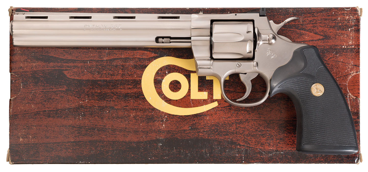 Colt Python Double Action Revolver with Box | Rock Island Auction