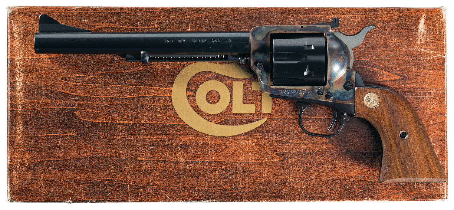 Colt New Frontier Revolver with Box | Rock Island Auction