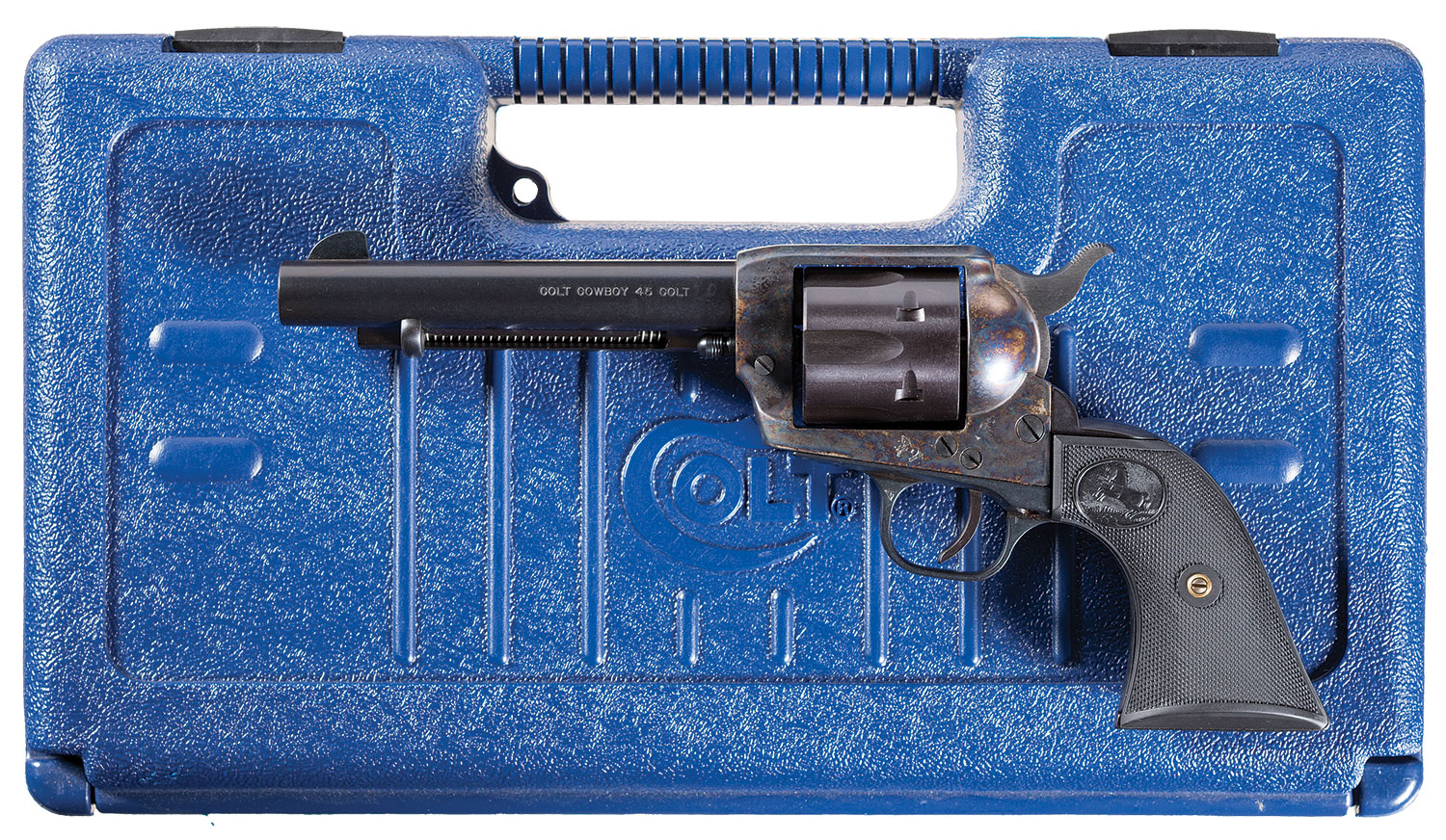 Colt Cowboy Single Action Revolver with Case | Rock Island Auction
