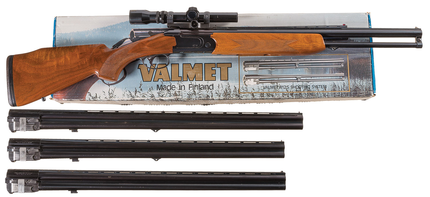 Valmet Inc 412 Combination 12 gauge/.243 cal. | Rock Island Auction