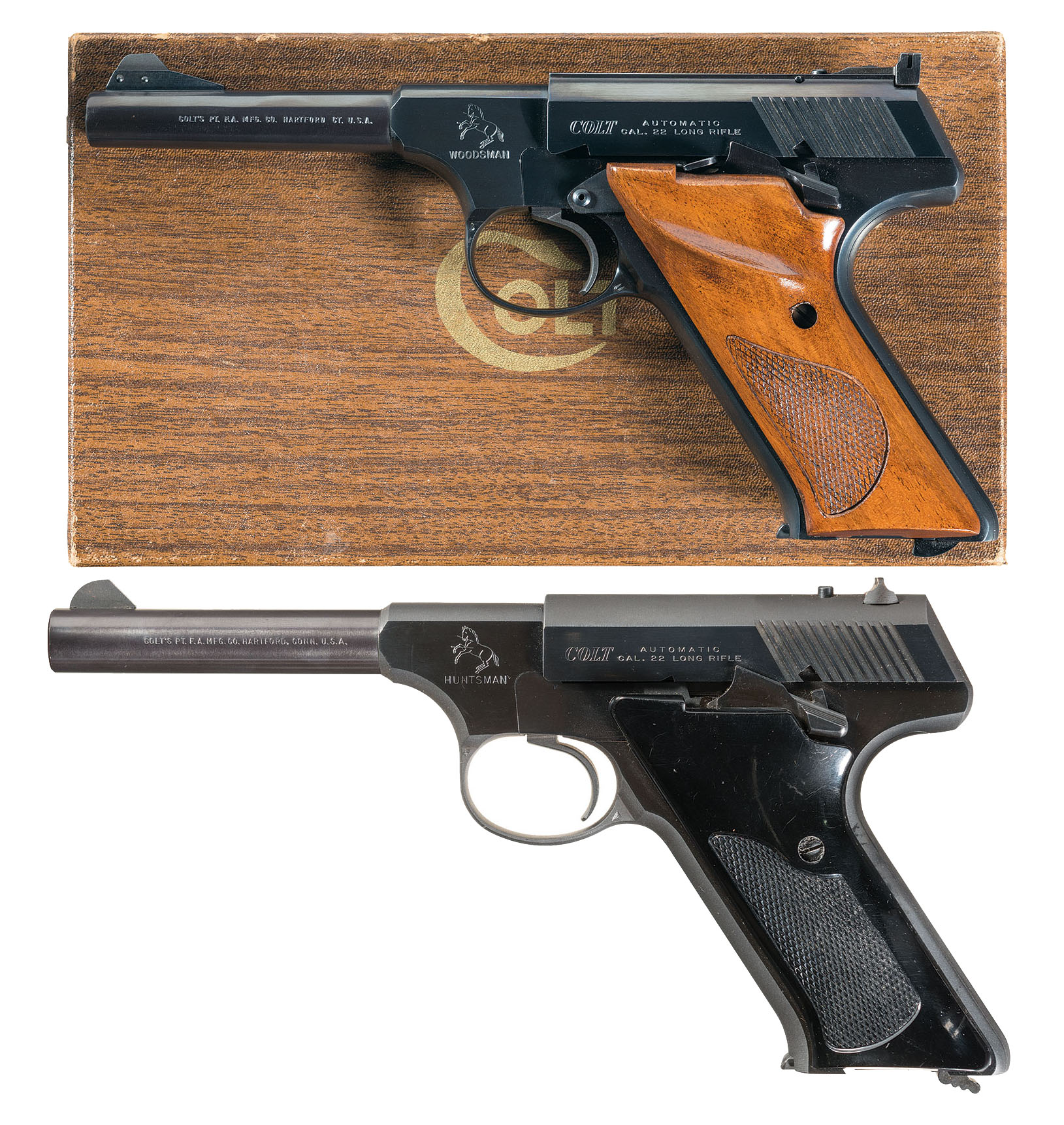 Two Colt Semi-Automatic Pistols | Rock Island Auction
