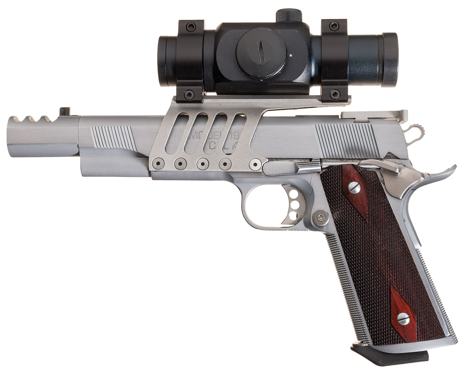 Les Baer Custom Model 1911 with Optical Sight | Rock Island Auction