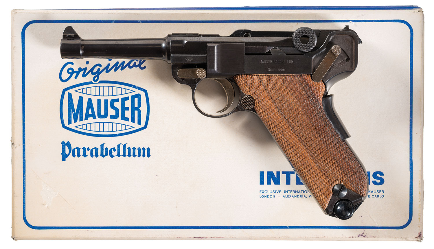 Mauser Parabellum Luger Semi-Automatic Pistol with Original Box | Rock ...
