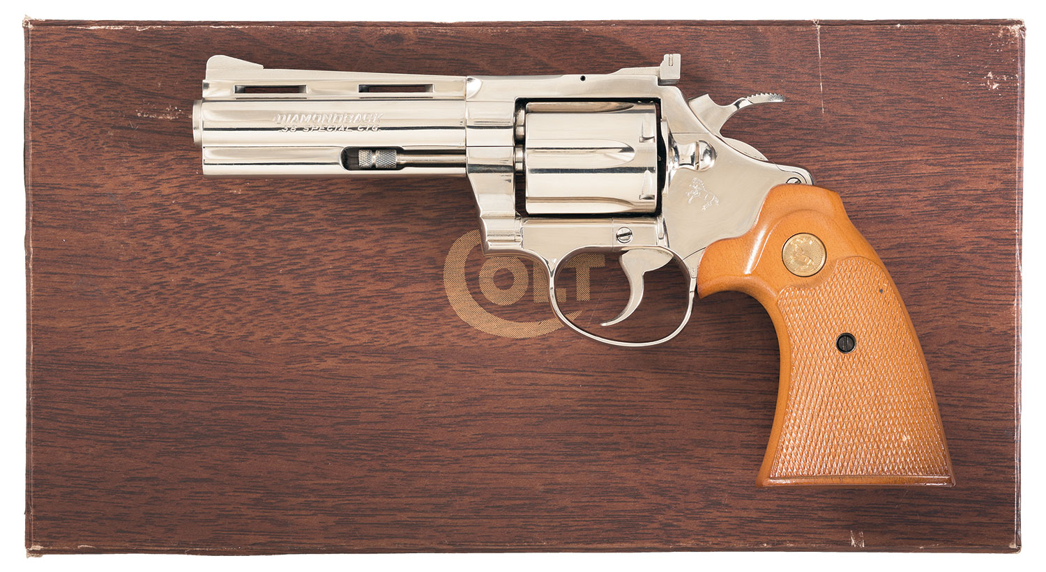 Colt Diamondback Double Action Revolver with Box | Rock Island Auction
