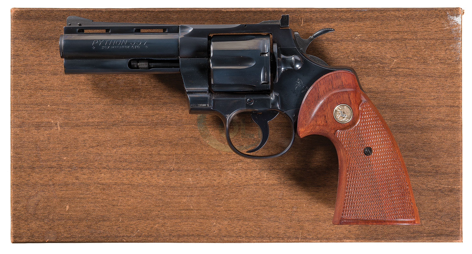 Colt Python Double Action Revolver with Box | Rock Island Auction