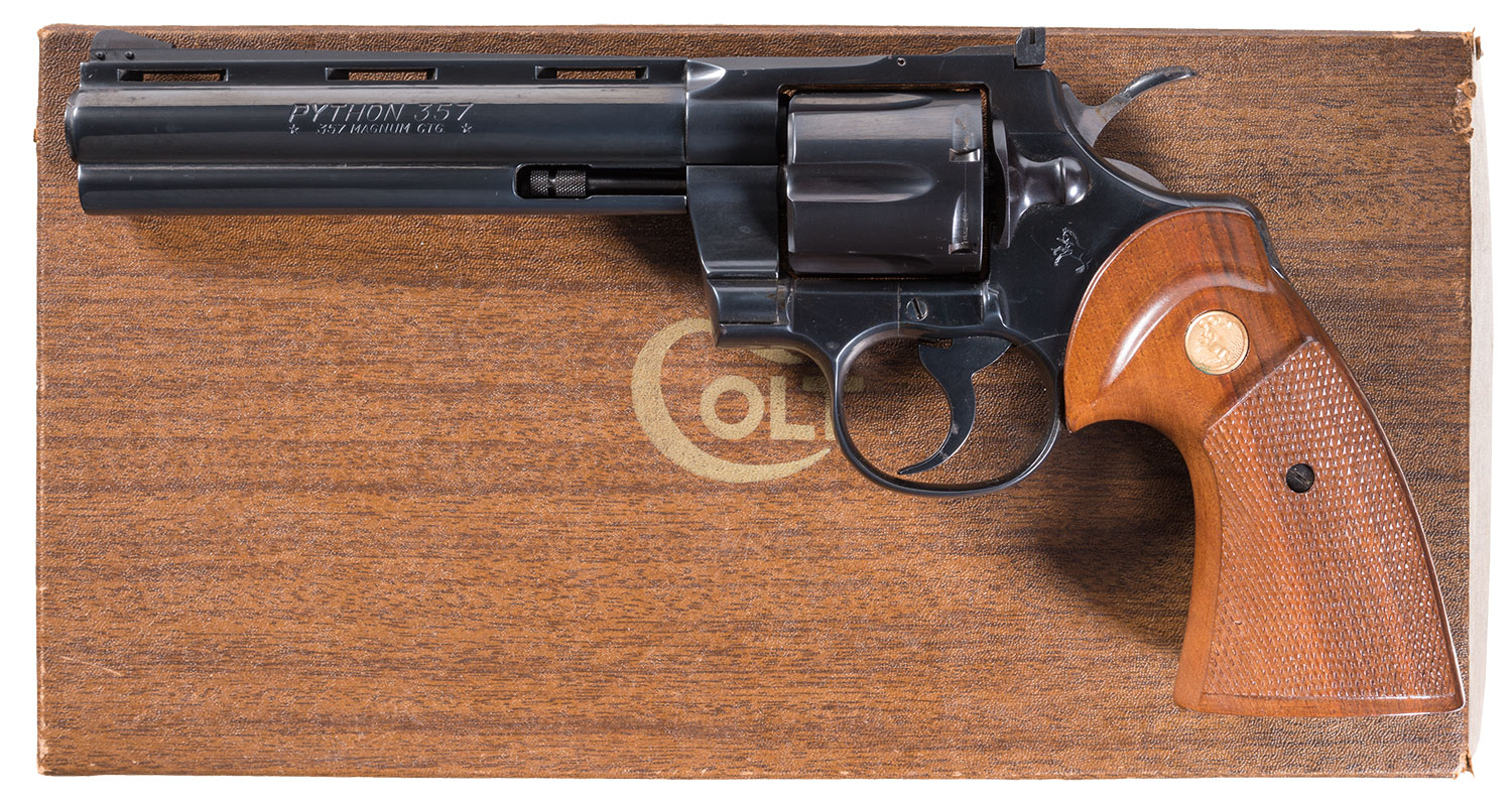 Colt Python Double Action Revolver with Box | Rock Island Auction