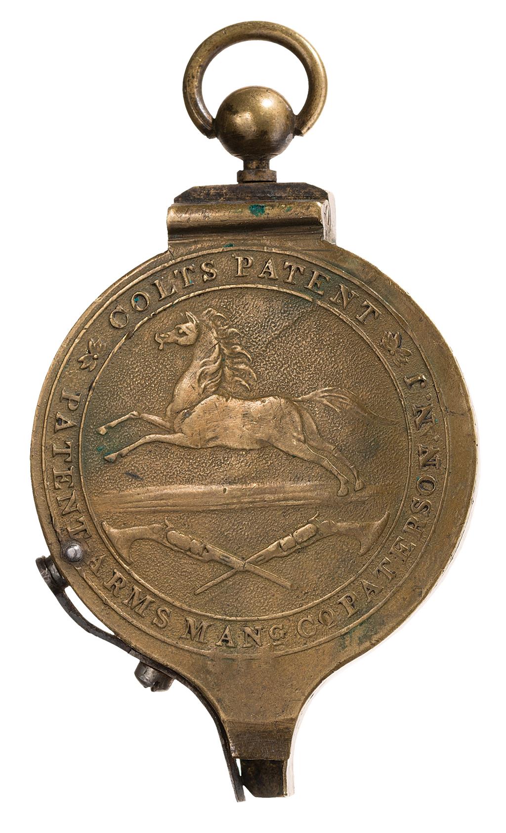 Rare Colt Paterson Revolver Percussion Capper | Rock Island Auction