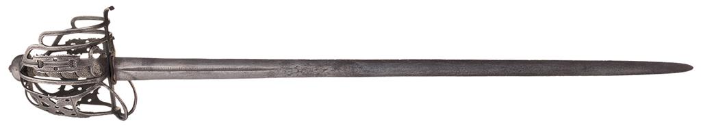 Scottish Basket Hilt Claymore Sword | Rock Island Auction