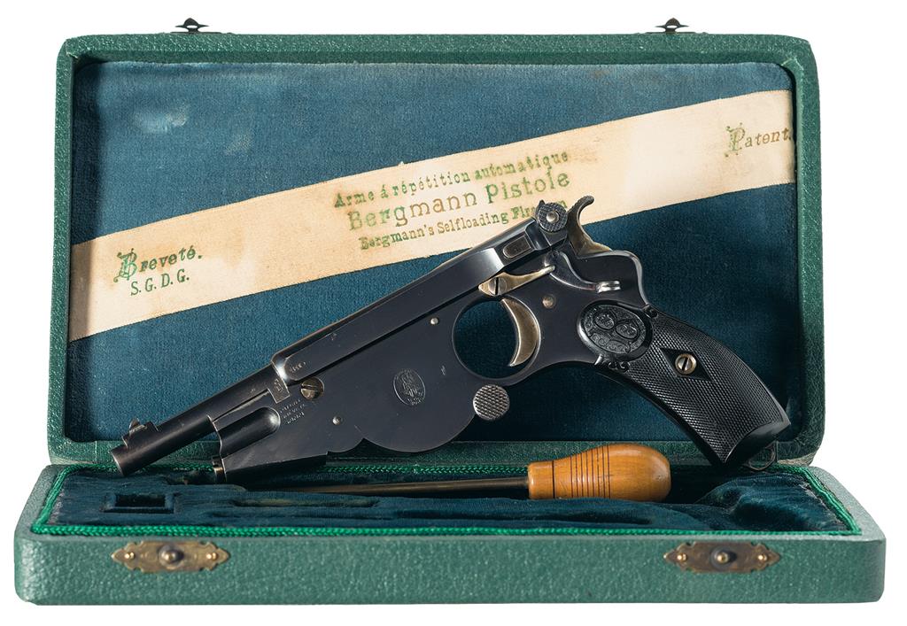 Bergmann Theodor 2 Pistol 5 mm | Rock Island Auction