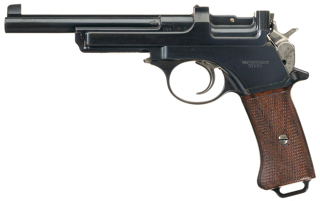 Steyr 1900 Pistol 7.65 MM Mannlicher Auto | Rock Island Auction