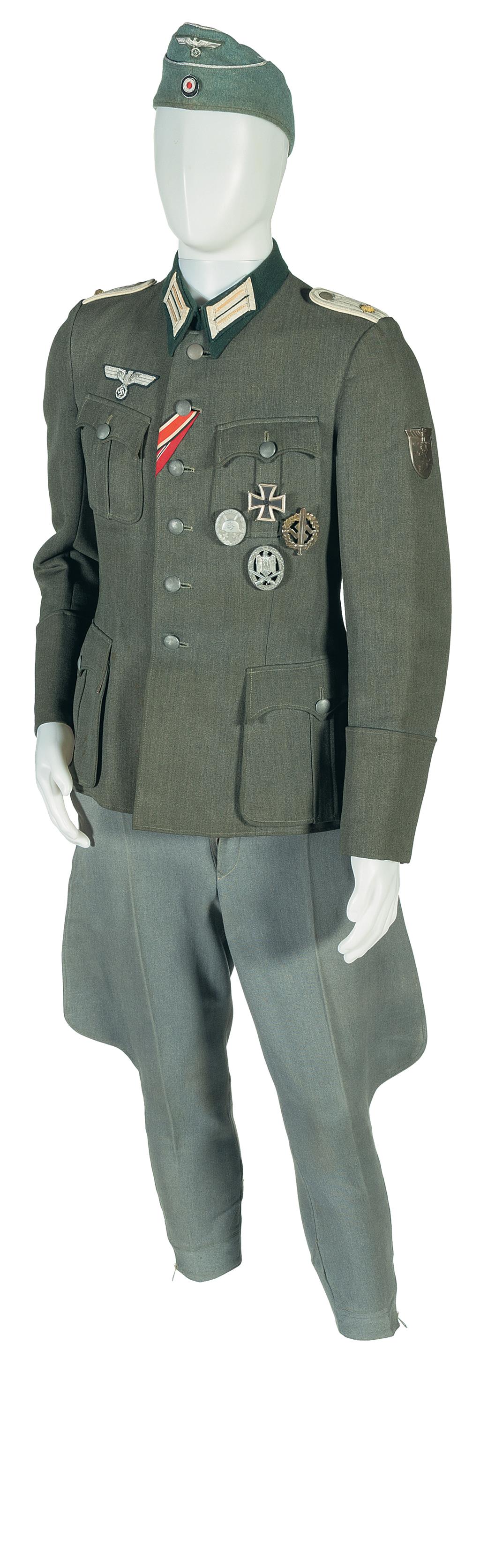 Very Rare, Historic, Identified World War II Heer Infantry Oberl | Rock ...