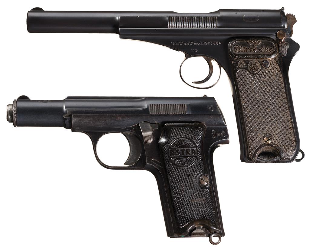 Two Spanish Semi-Automatic Pistols | Rock Island Auction