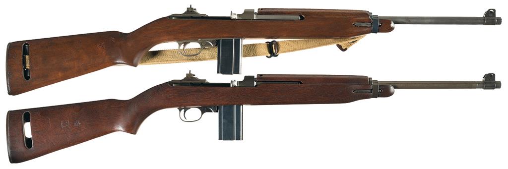 Two Desirable U.S. Military Semi-Automatic Carbines | Rock Island Auction
