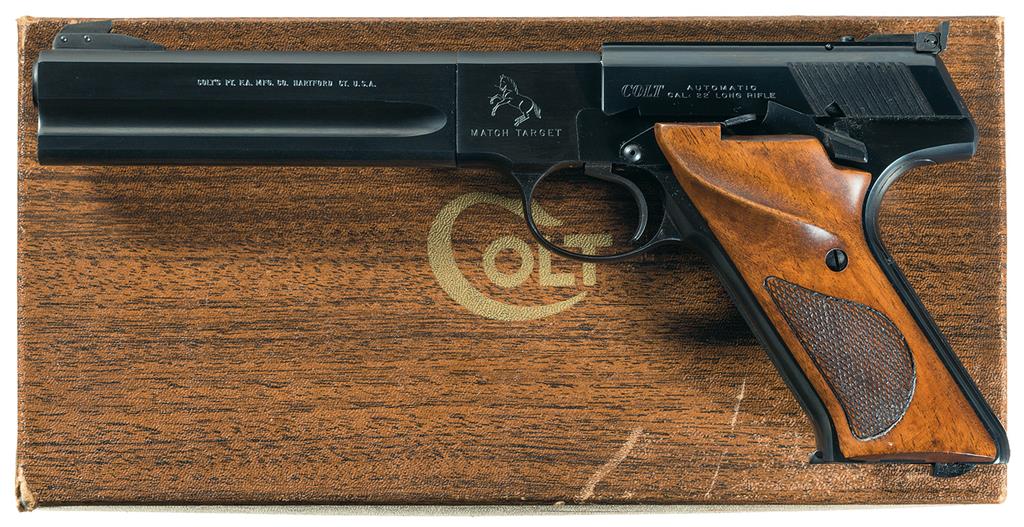 Colt Match Target Pistol 22 LR | Rock Island Auction