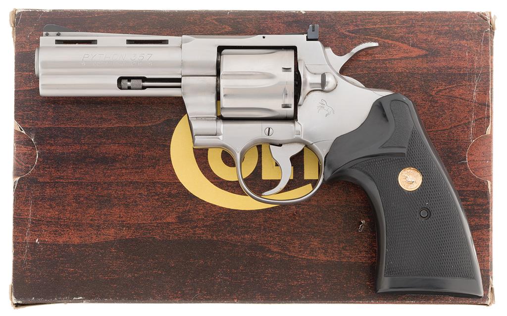 Colt Python Revolver 357 magnum | Rock Island Auction