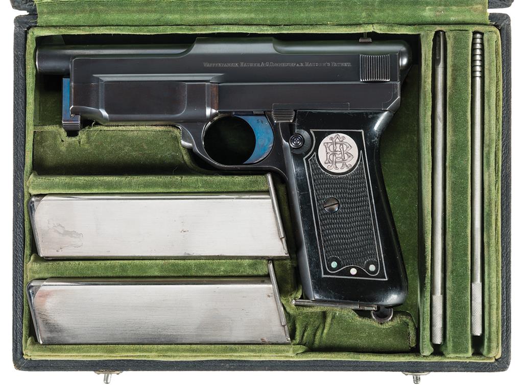 Mauser 1912/14 Pistol 9 mm Luger | Rock Island Auction