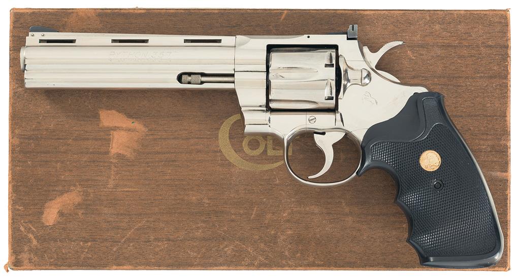 Colt Python Revolver 357 magnum | Rock Island Auction